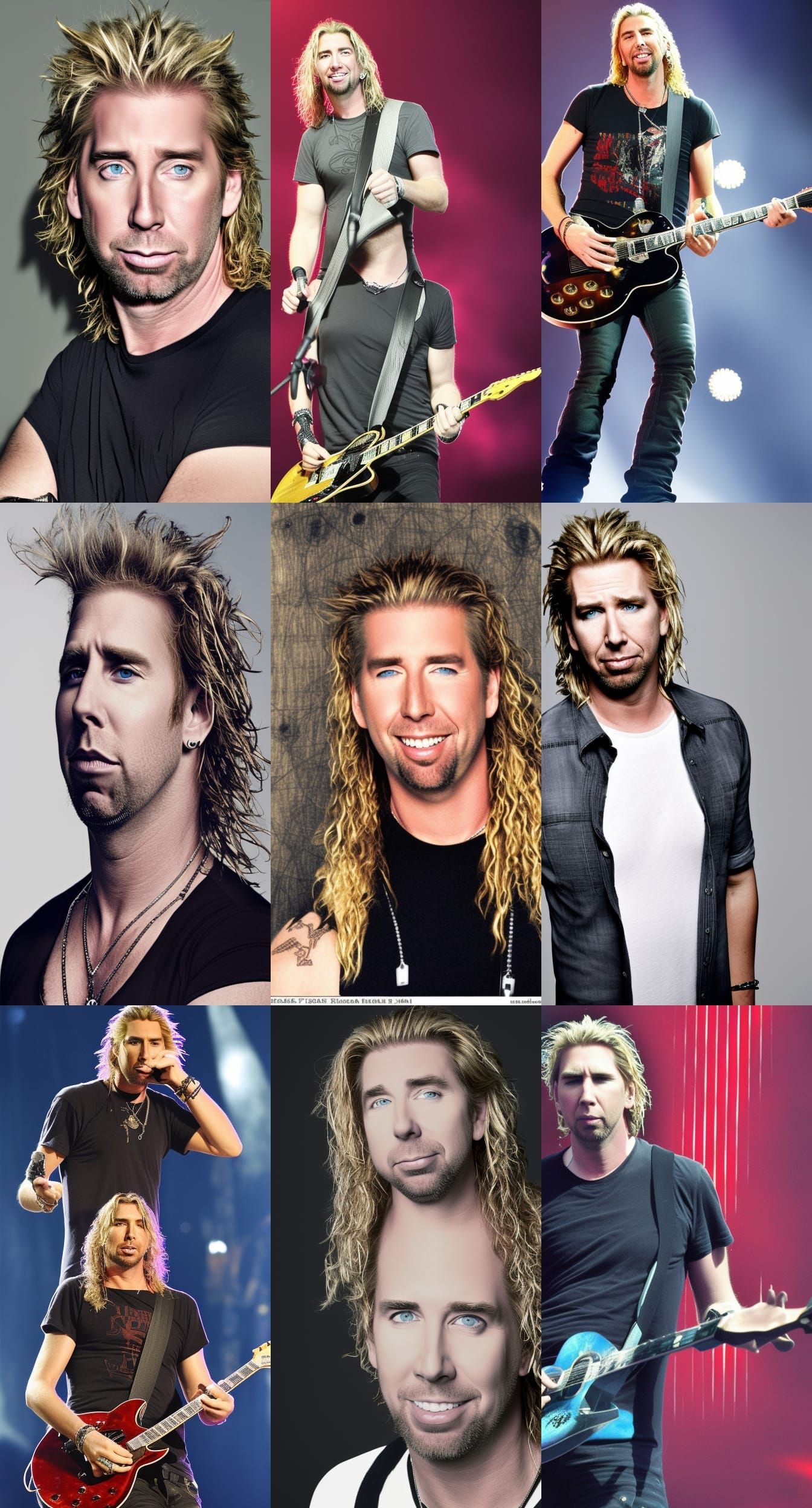 Chad Kroeger from Nickleback making you look at this graph - AI ...