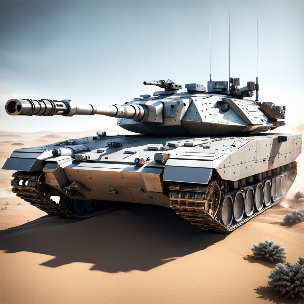 Autonomous tank - AI Generated Artwork - NightCafe Creator