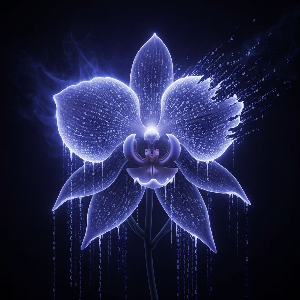 Gen 20251128: NBA Monkey Orchid Made of Code - Collection of AI ...