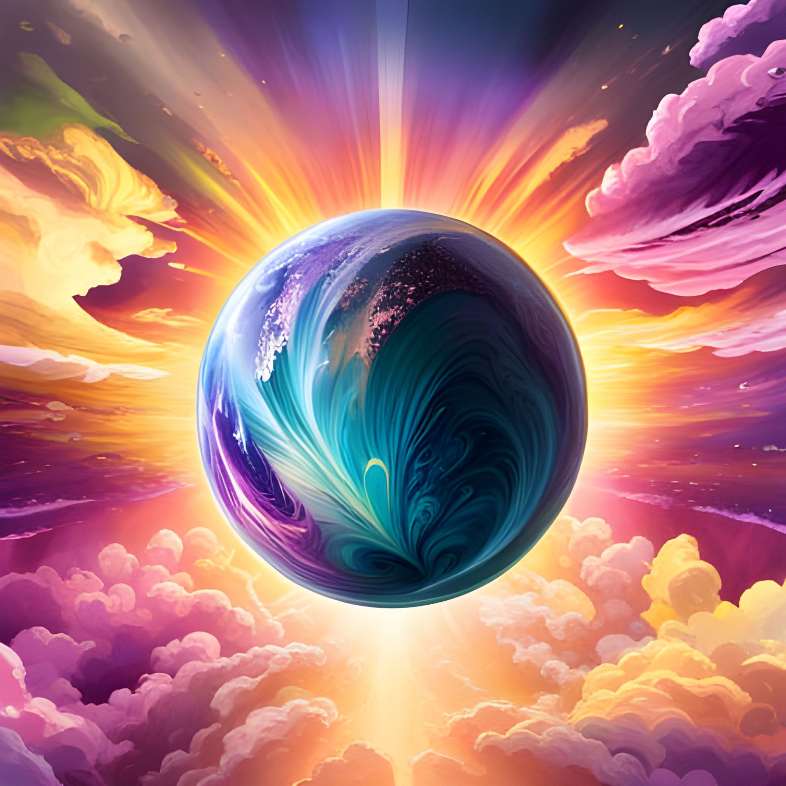 Planet - AI Generated Artwork - NightCafe Creator