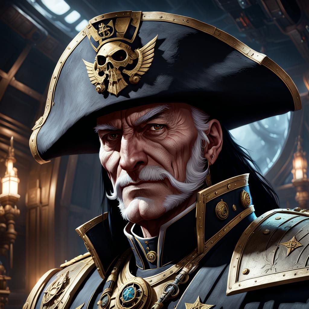 Warhammer 40k Admiral - AI Generated Artwork - NightCafe Creator