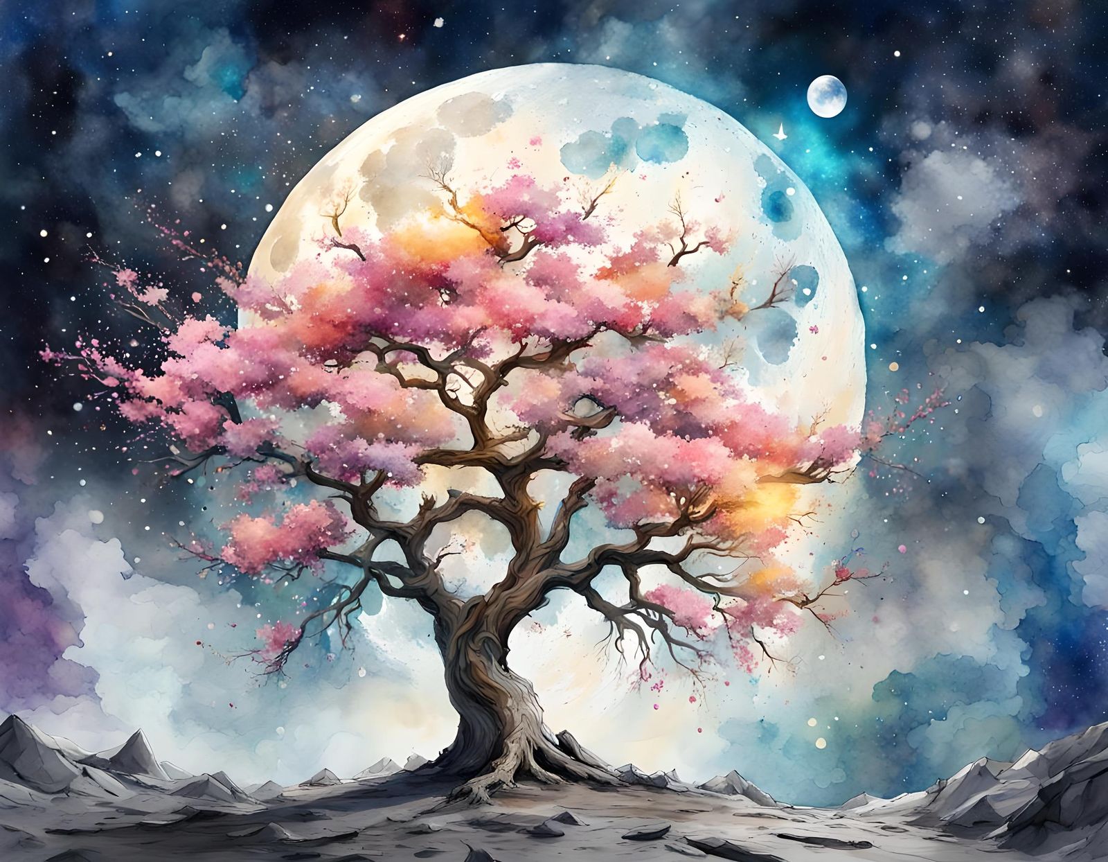 Charry Blossom. - AI Generated Artwork - NightCafe Creator