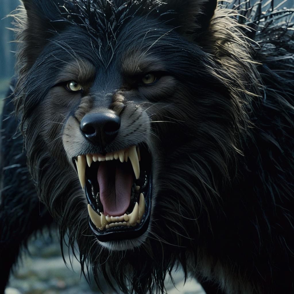 Werewolf - AI Generated Artwork - NightCafe Creator