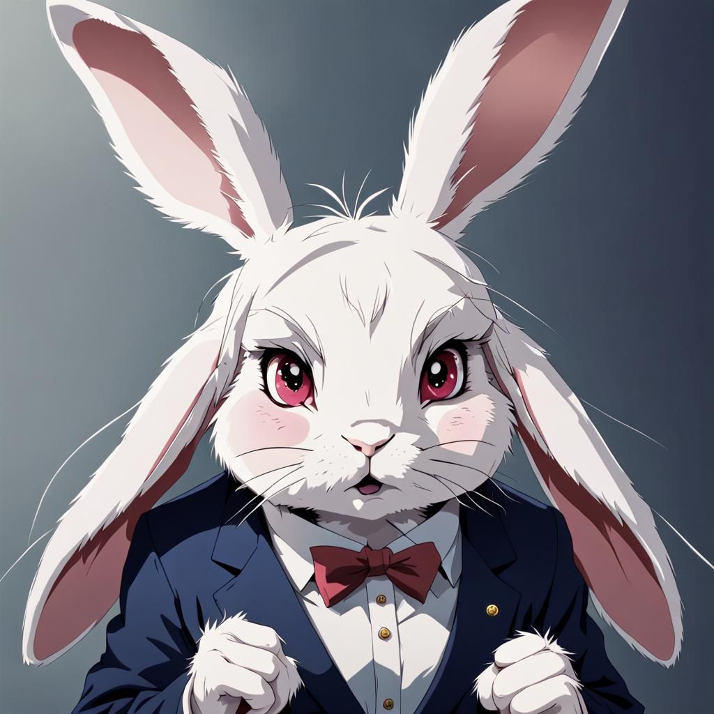 Angry Bunny - AI Generated Artwork - NightCafe Creator