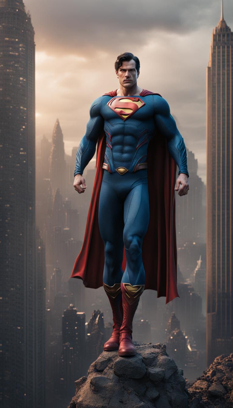 Superman - AI Generated Artwork - NightCafe Creator