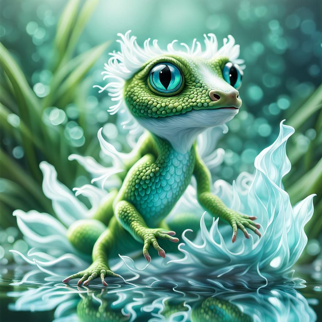 Gecko - AI Generated Artwork - NightCafe Creator