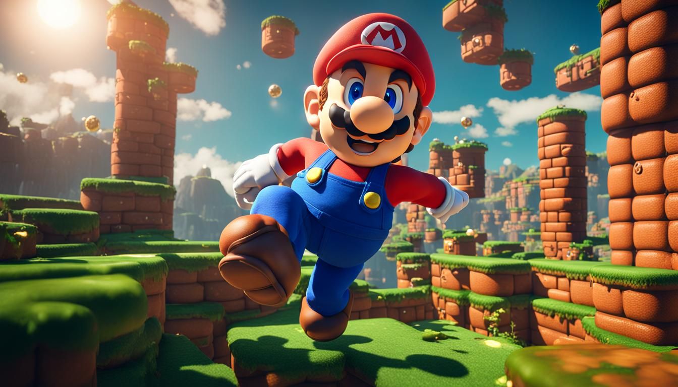 Random Mario pic - AI Generated Artwork - NightCafe Creator