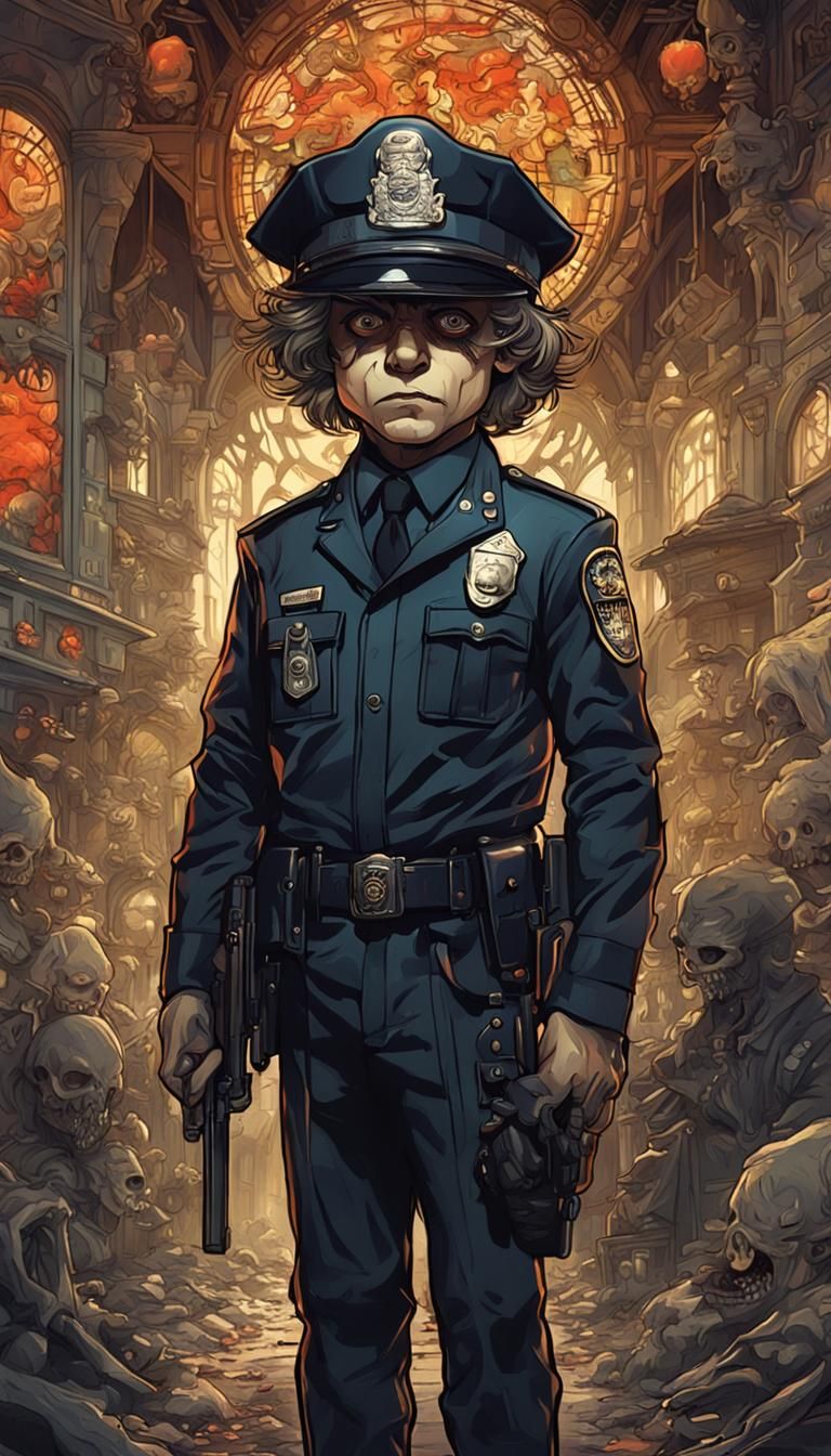 Cop - AI Generated Artwork - NightCafe Creator