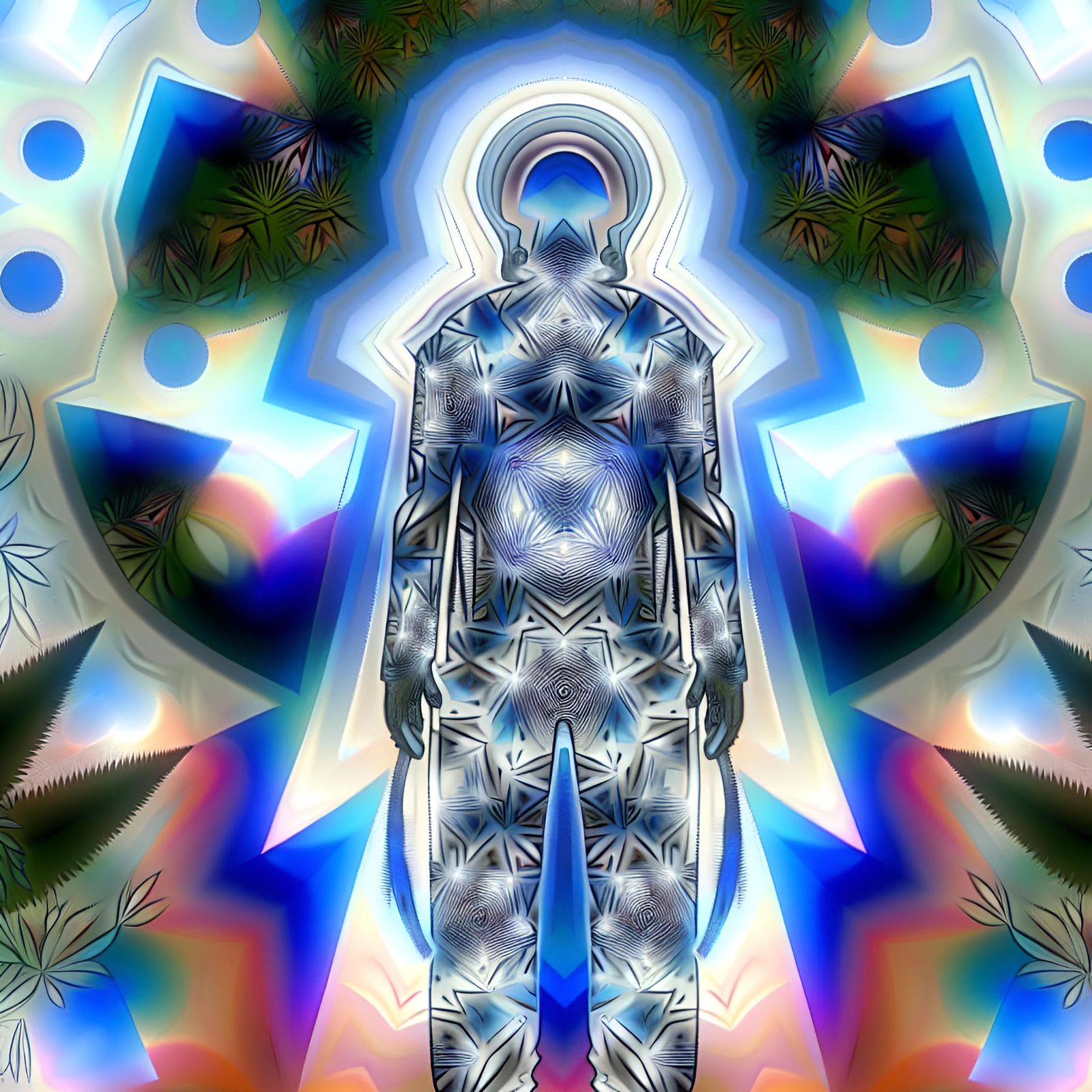 Prism-Man - AI Generated Artwork - NightCafe Creator