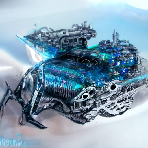 Armored Space Pig- "Razorcrest" - AI Generated Artwork - NightCafe Creator