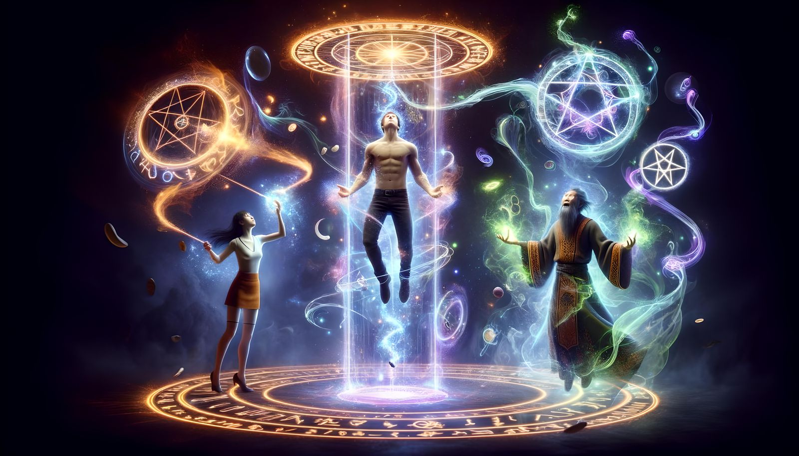 The Hero Summoning Ritual - AI Generated Artwork - NightCafe Creator