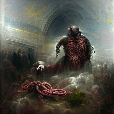 SCP-041; The Vermin God - AI Generated Artwork - NightCafe Creator