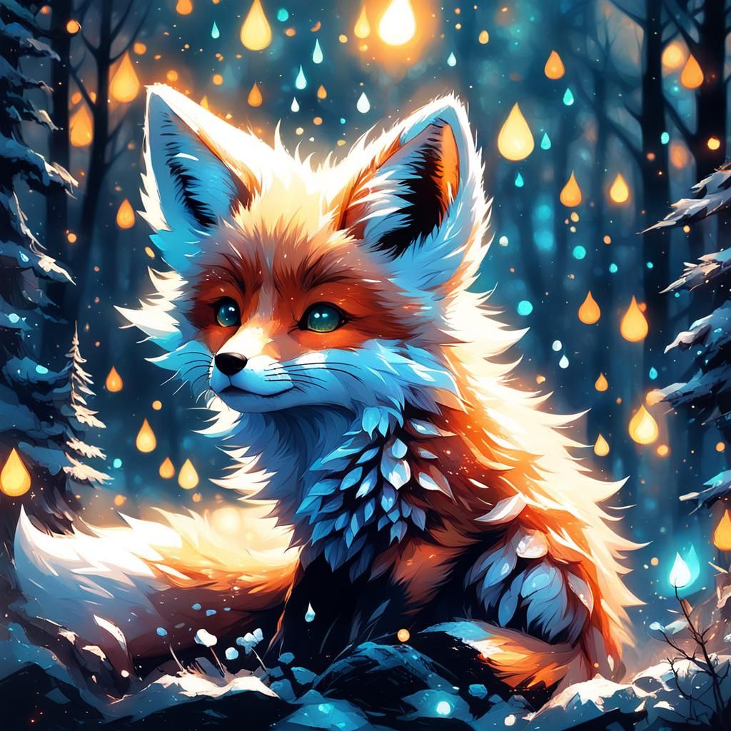 Fox Cub - AI Generated Artwork - NightCafe Creator