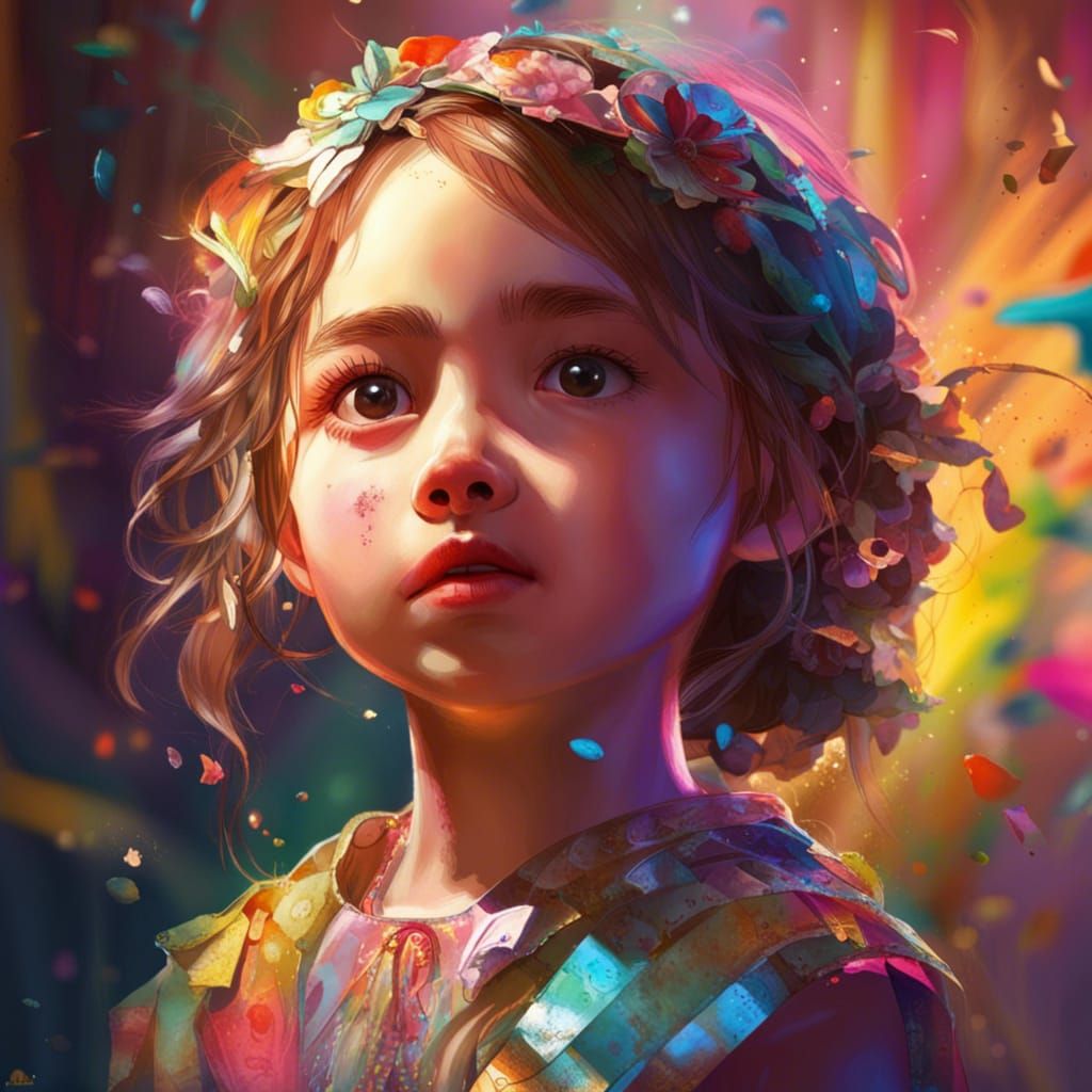 Childhood princess - AI Generated Artwork - NightCafe Creator