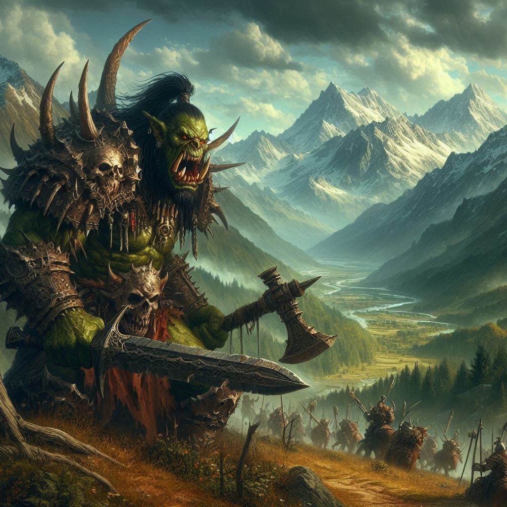 Orc warrior - AI Generated Artwork - NightCafe Creator