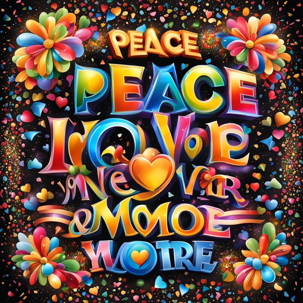 Peace Party - AI Generated Artwork - NightCafe Creator