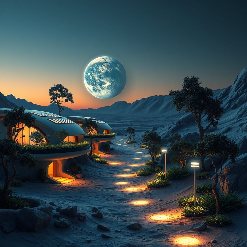 Solarpunk Settlement - Solarpunk Settlement