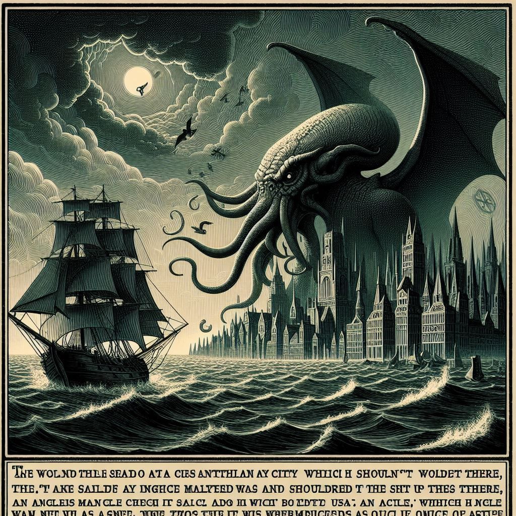 Great Cthulhu Dreams 7 - AI Generated Artwork - NightCafe Creator