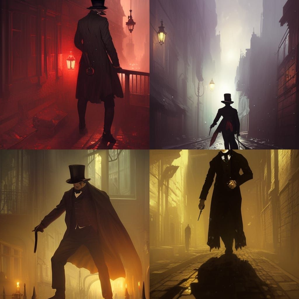 jack the ripper - AI Generated Artwork - NightCafe Creator