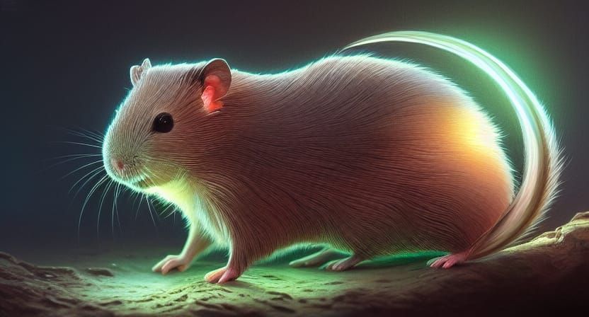 Bioluminescent Gerbil!