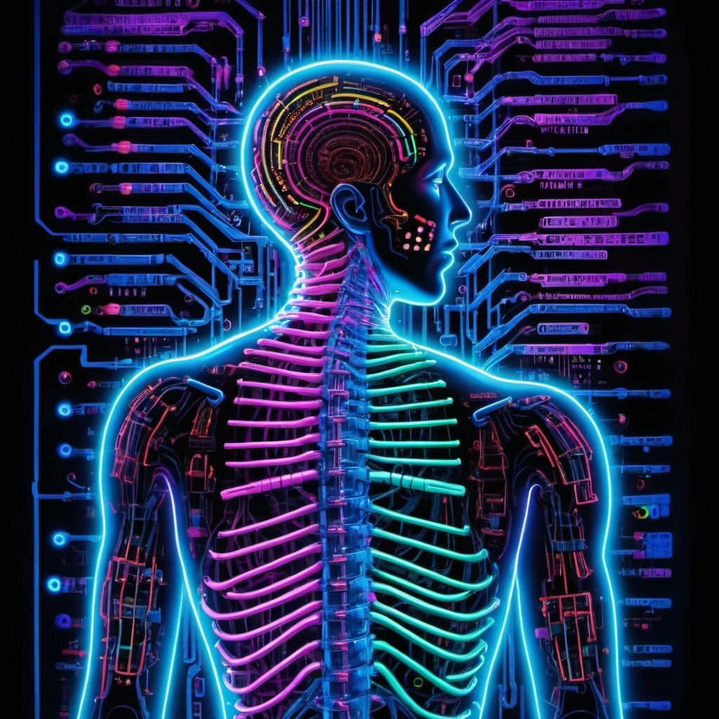 Digital Biology - AI Generated Artwork - NightCafe Creator