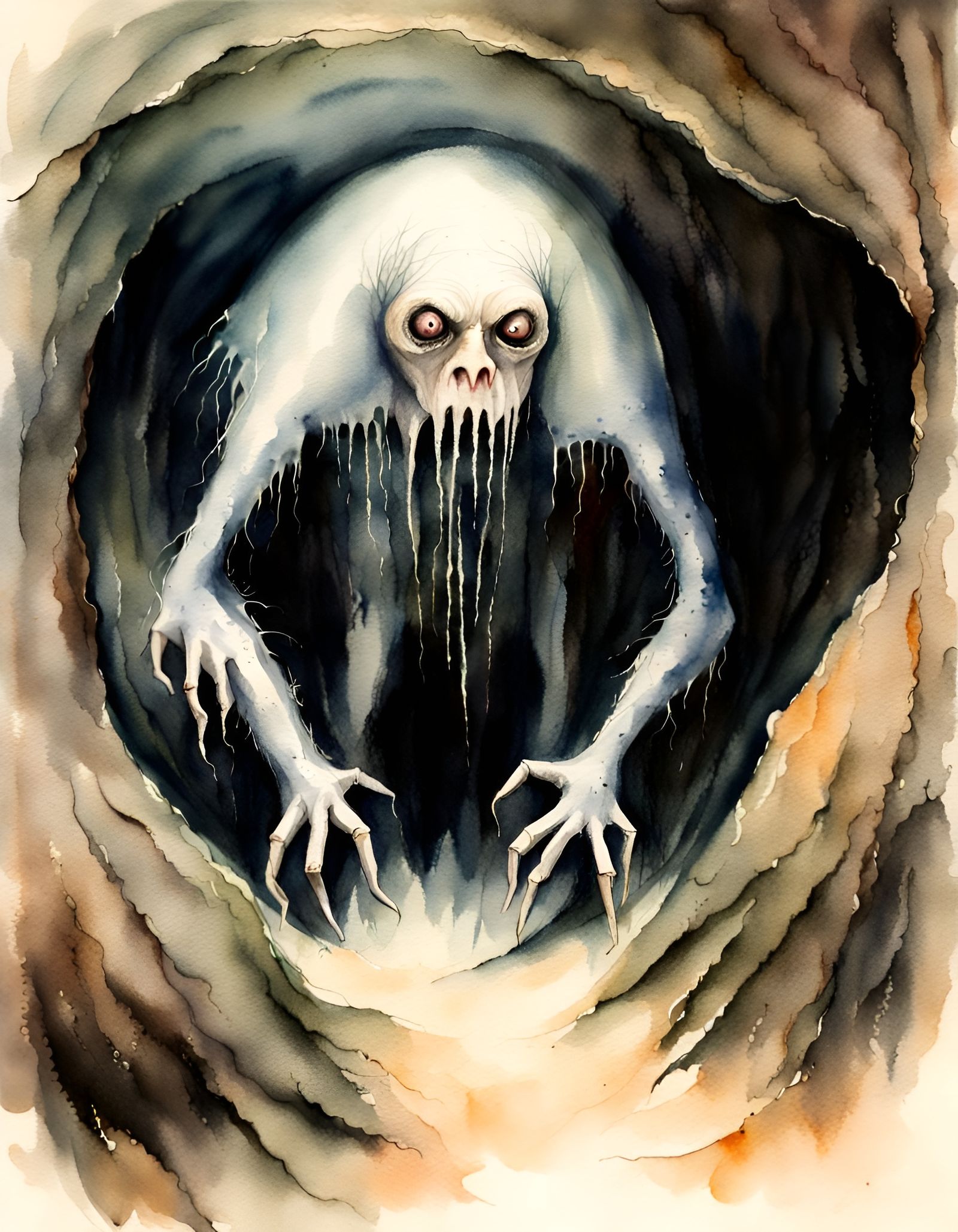Cave Creature 2 - AI Generated Artwork - NightCafe Creator