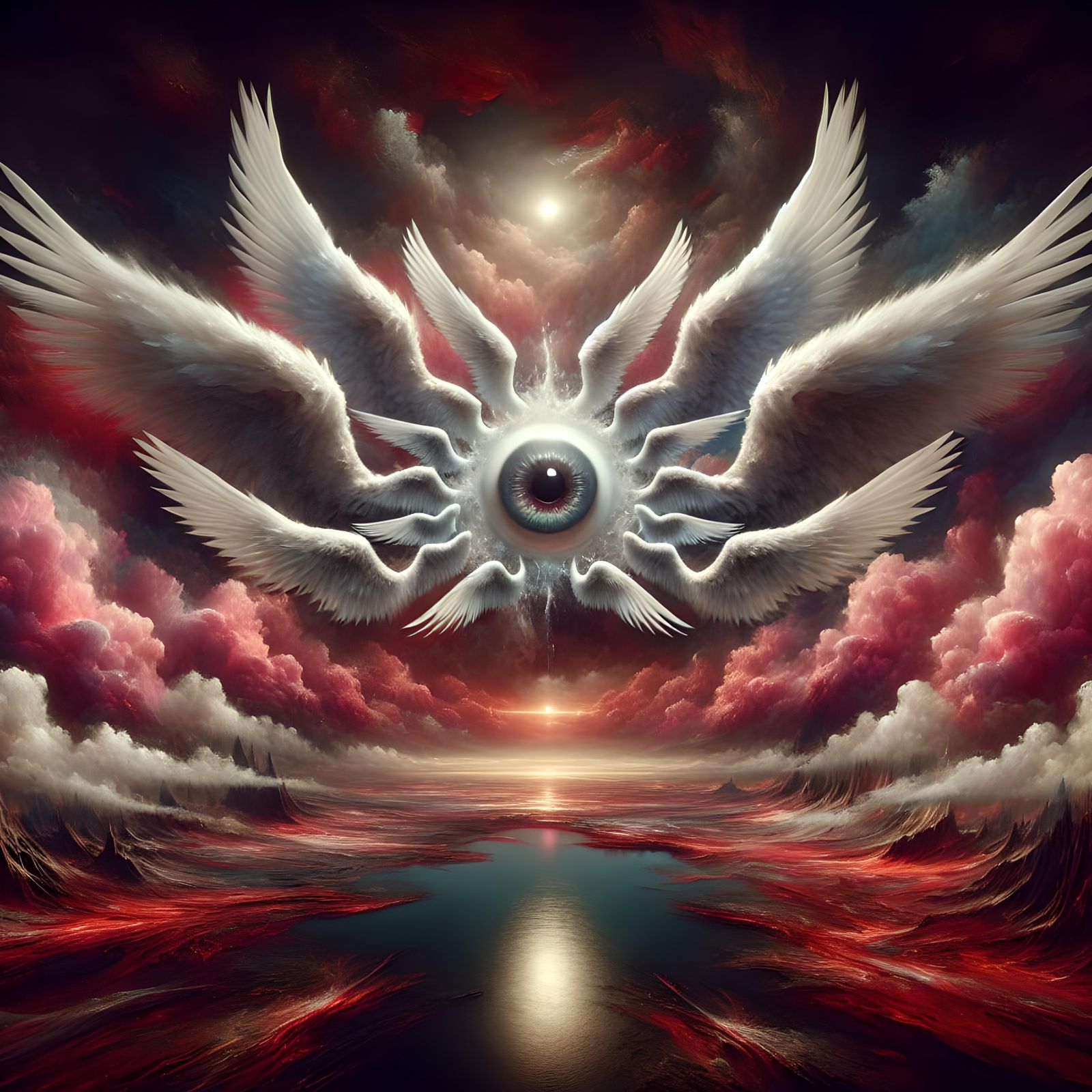 Biblically accurate angel - AI Generated Artwork - NightCafe Creator