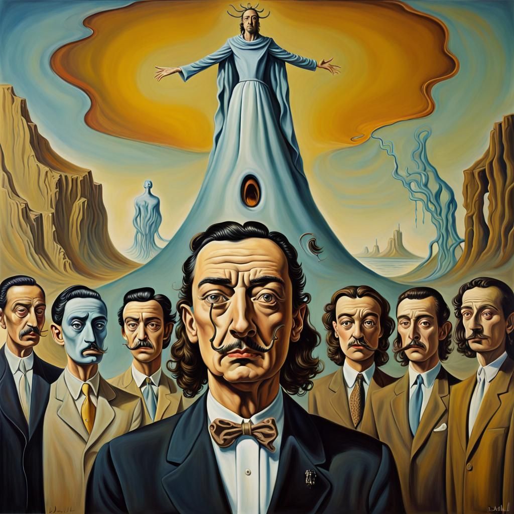 Cult leader and cult members - AI Generated Artwork - NightCafe Creator