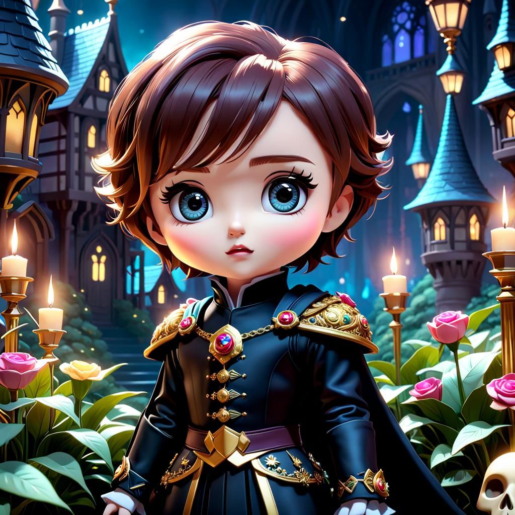 Chibi prince - AI Generated Artwork - NightCafe Creator