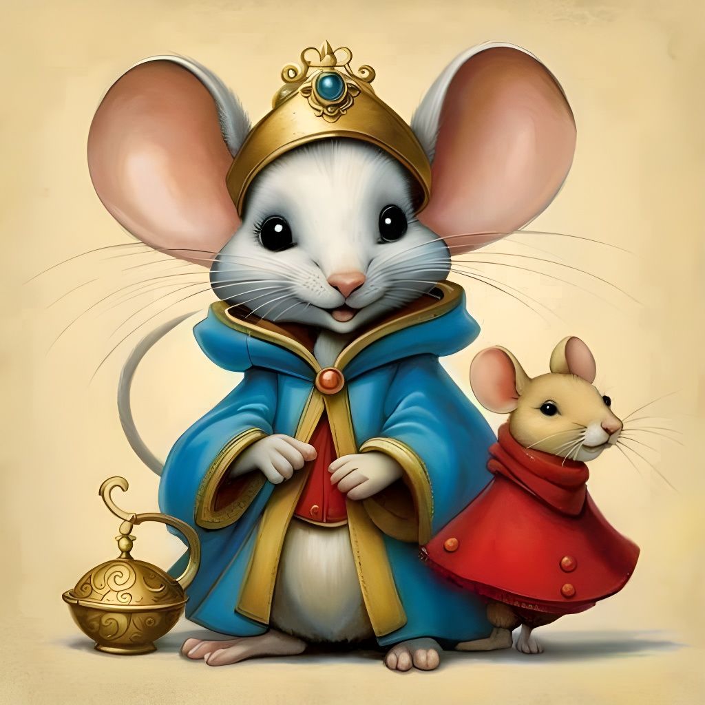 Lady Mouse - AI Generated Artwork - NightCafe Creator