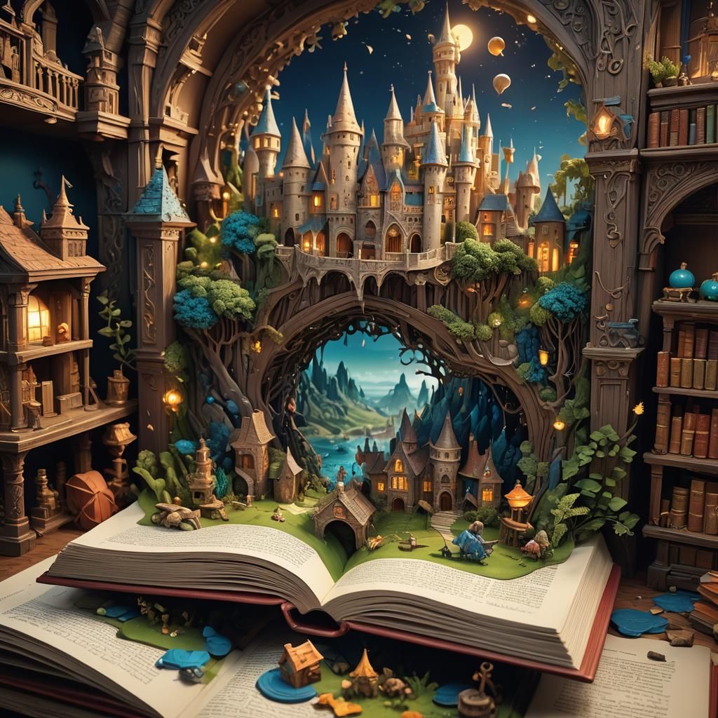 The Fantasy Corner - AI Generated Artwork - NightCafe Creator