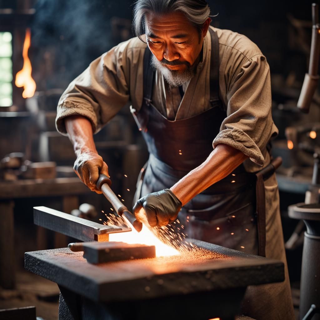 Forge Master I - AI Generated Artwork - NightCafe Creator