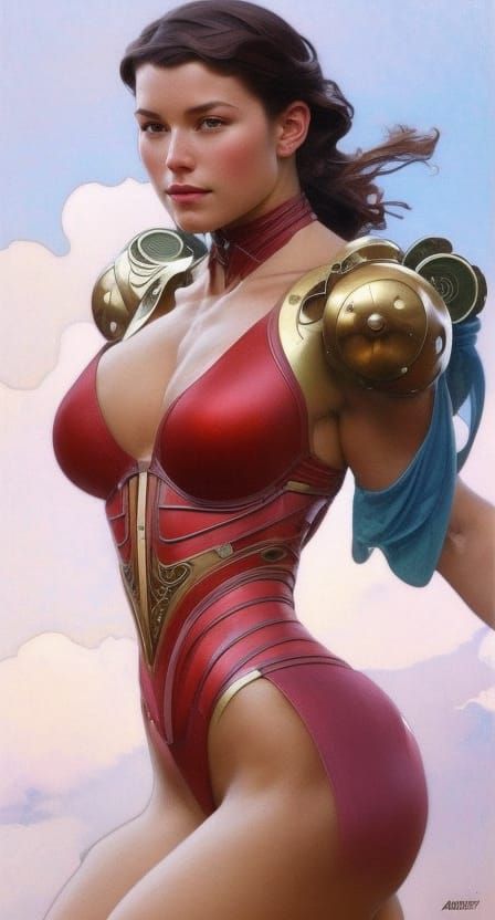 Demigoddess Annabeth Chase - AI Generated Artwork - NightCafe Creator