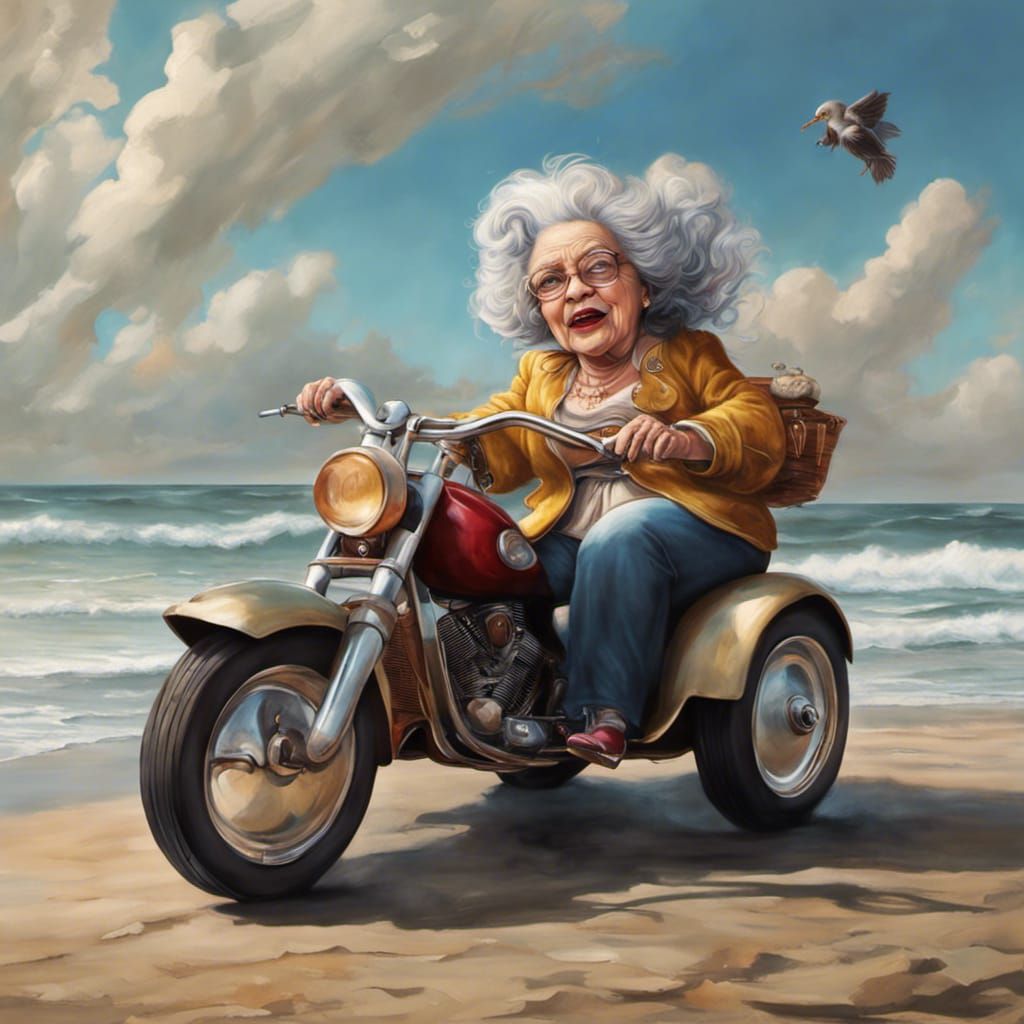 The old Rocker feeling - AI Generated Artwork - NightCafe Creator