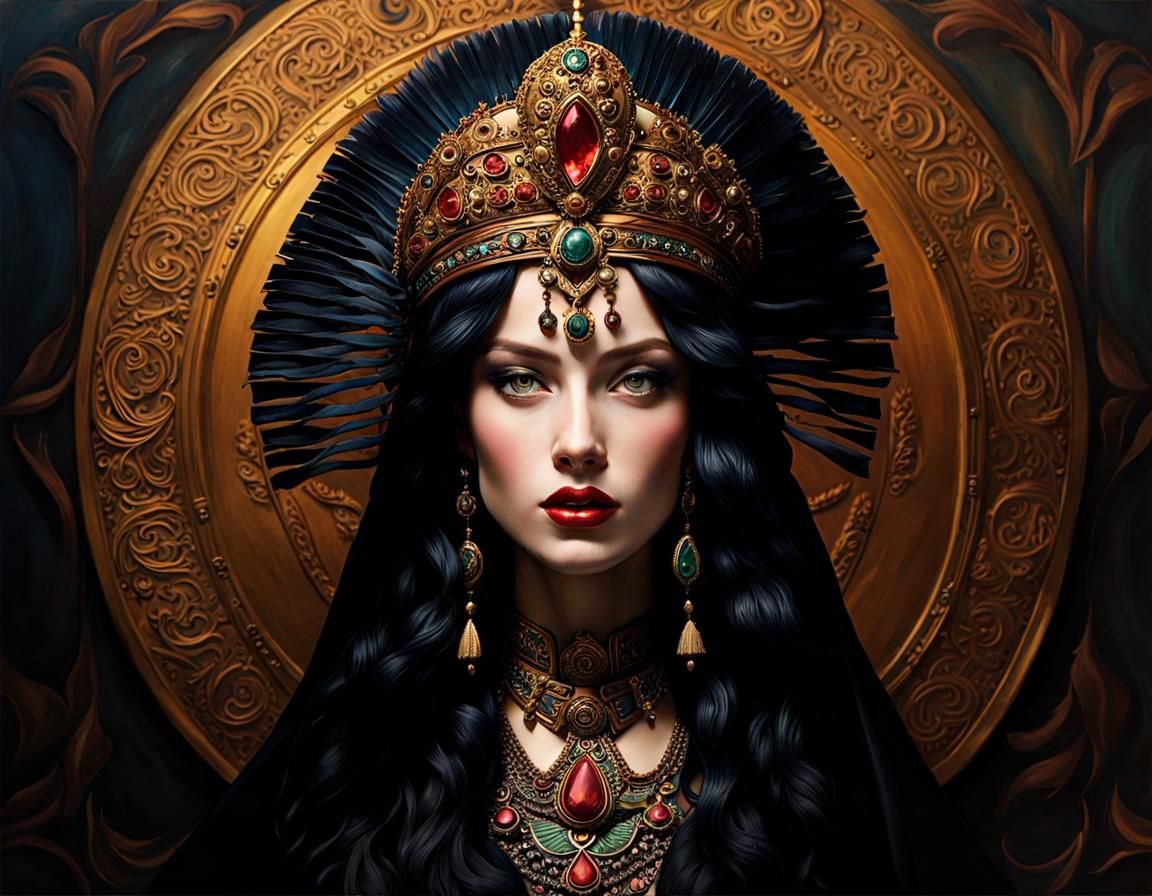 Warrior Witch Goddess Hekate - AI Generated Artwork - NightCafe Creator