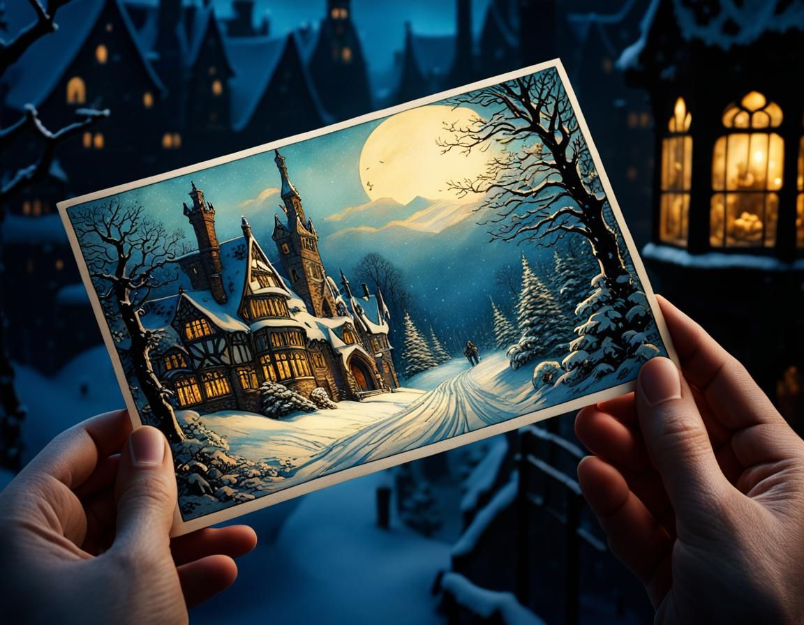 Postcard - AI Generated Artwork - NightCafe Creator