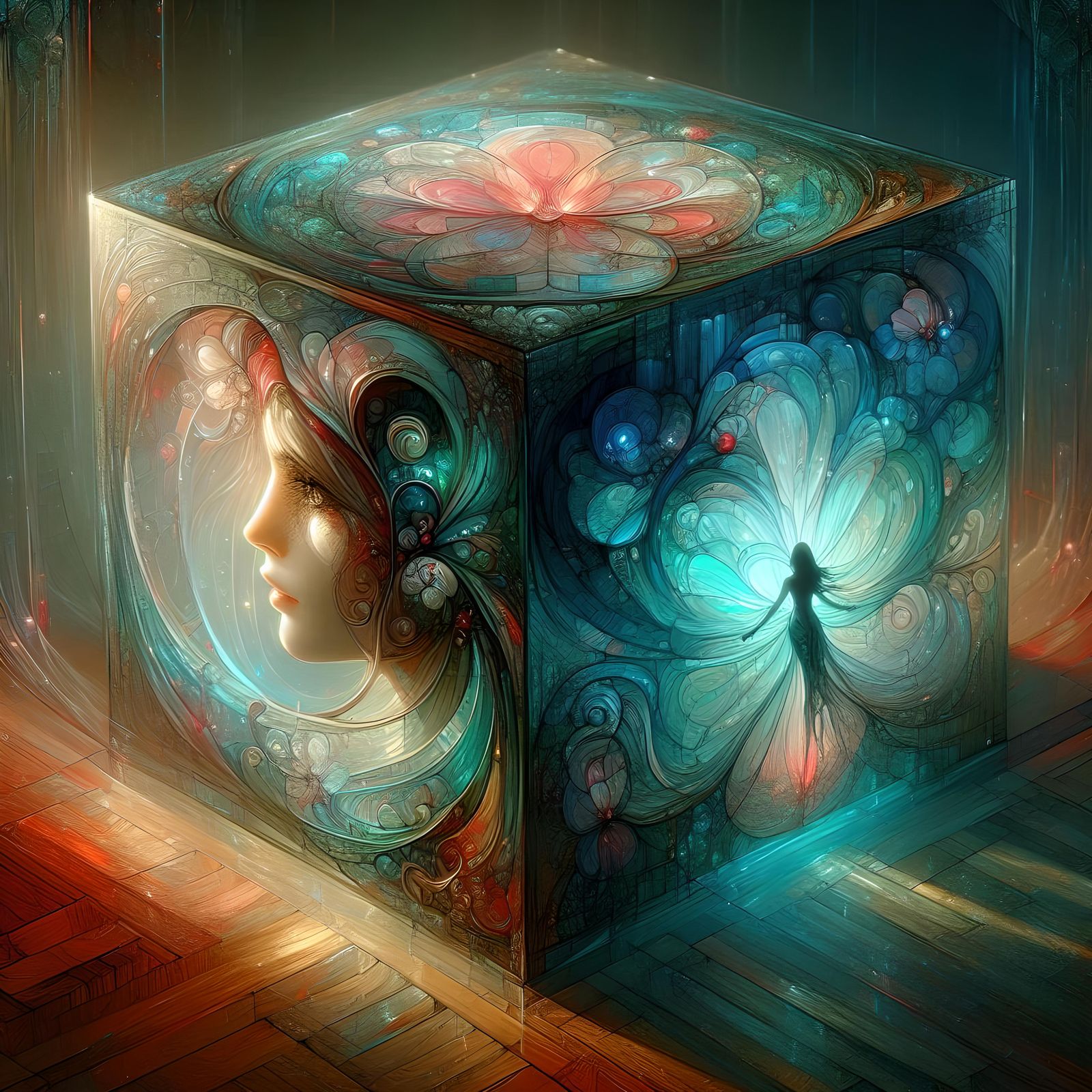 Magic Cube - AI Generated Artwork - NightCafe Creator