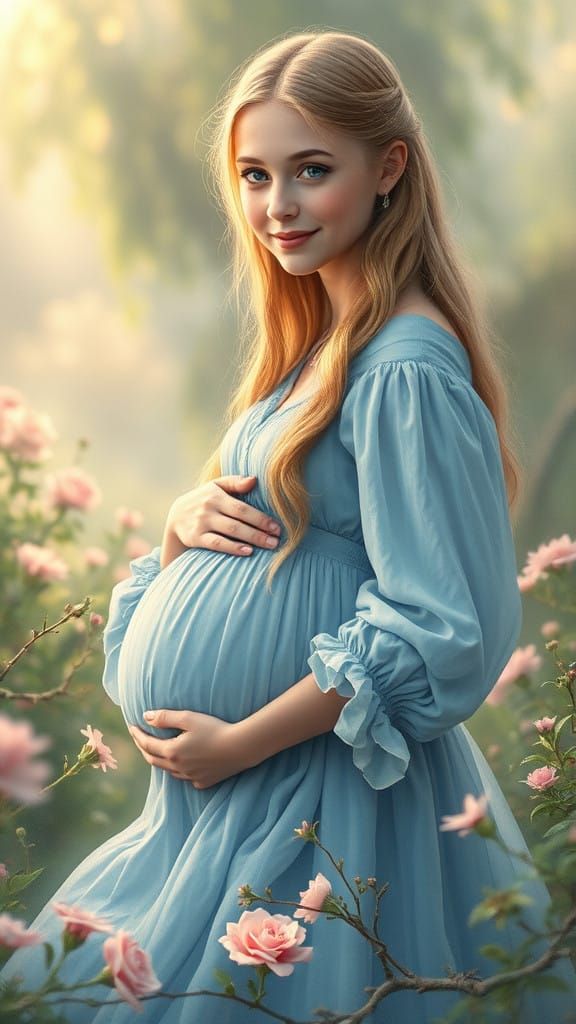 pregnant 18th century sixteen-year-old