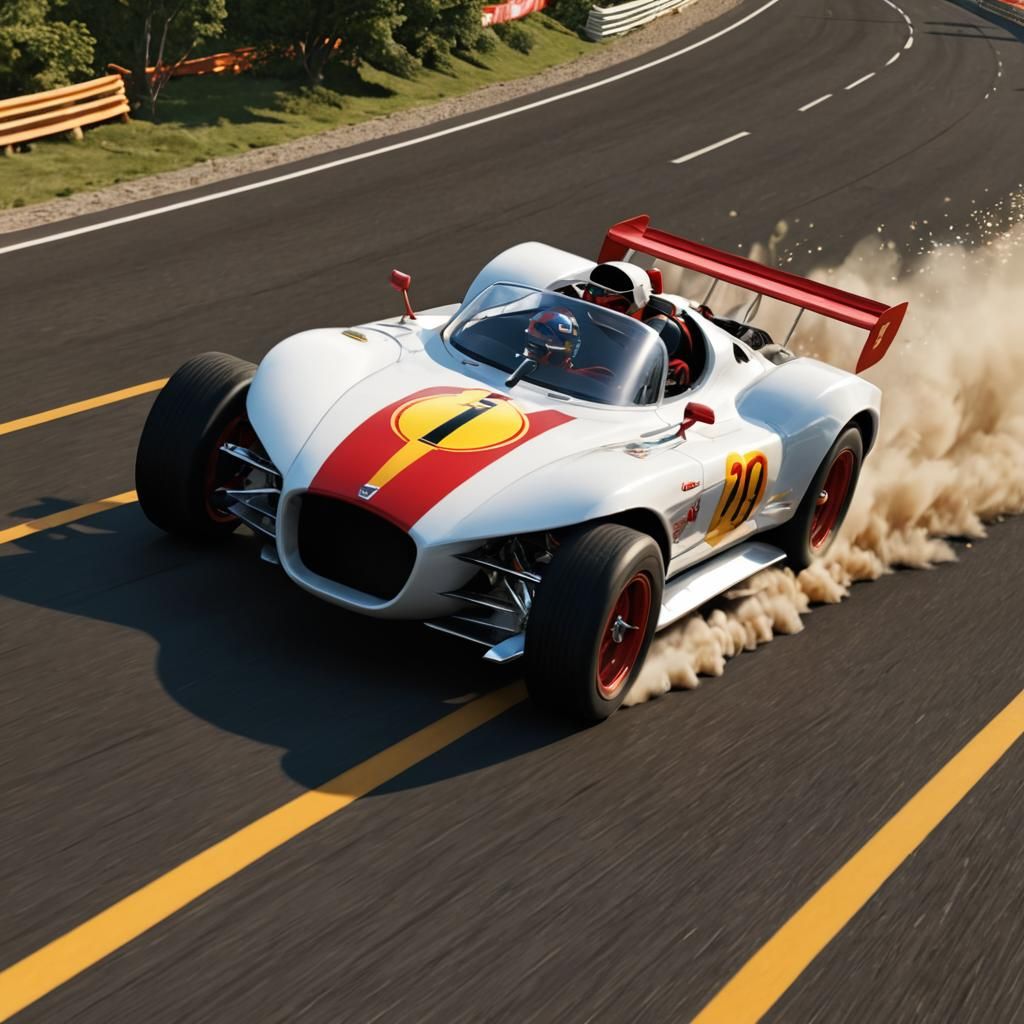 Insanely_detailed_screen capture of "Speed Racer" séries. The match 5 ...