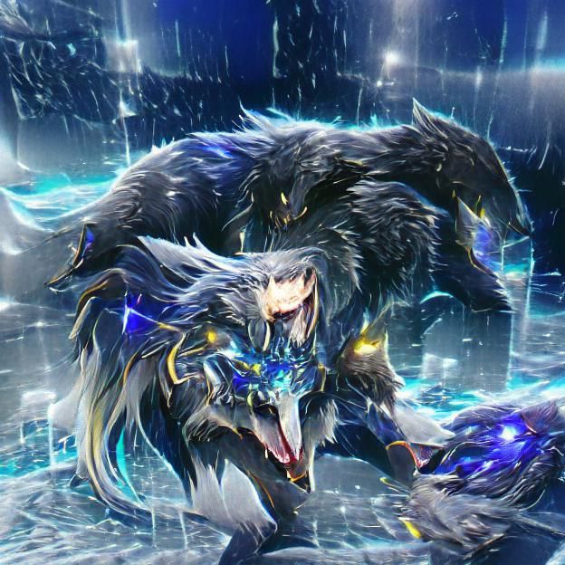 Fenrir - AI Generated Artwork - NightCafe Creator