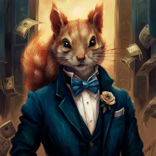The banker has arrived! - AI Generated Artwork - NightCafe Creator
