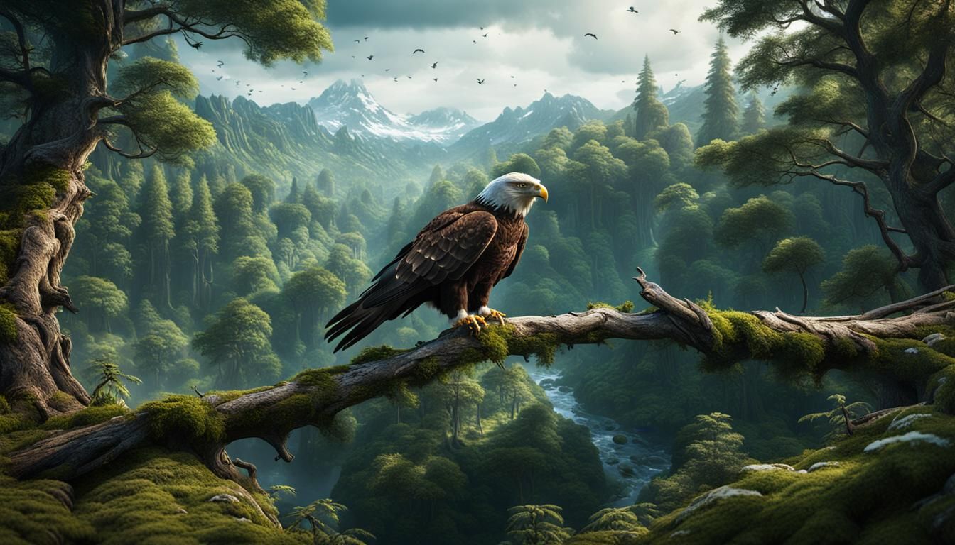 King of the Forrest - AI Generated Artwork - NightCafe Creator