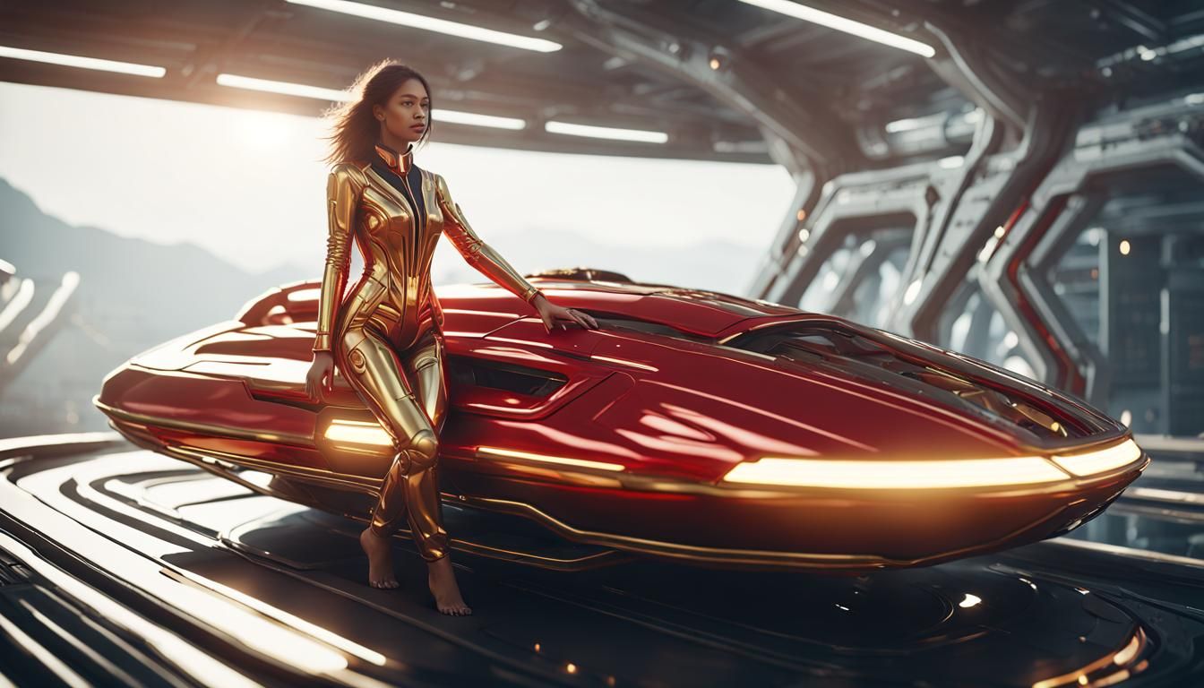 The Hovercraft. - AI Generated Artwork - NightCafe Creator