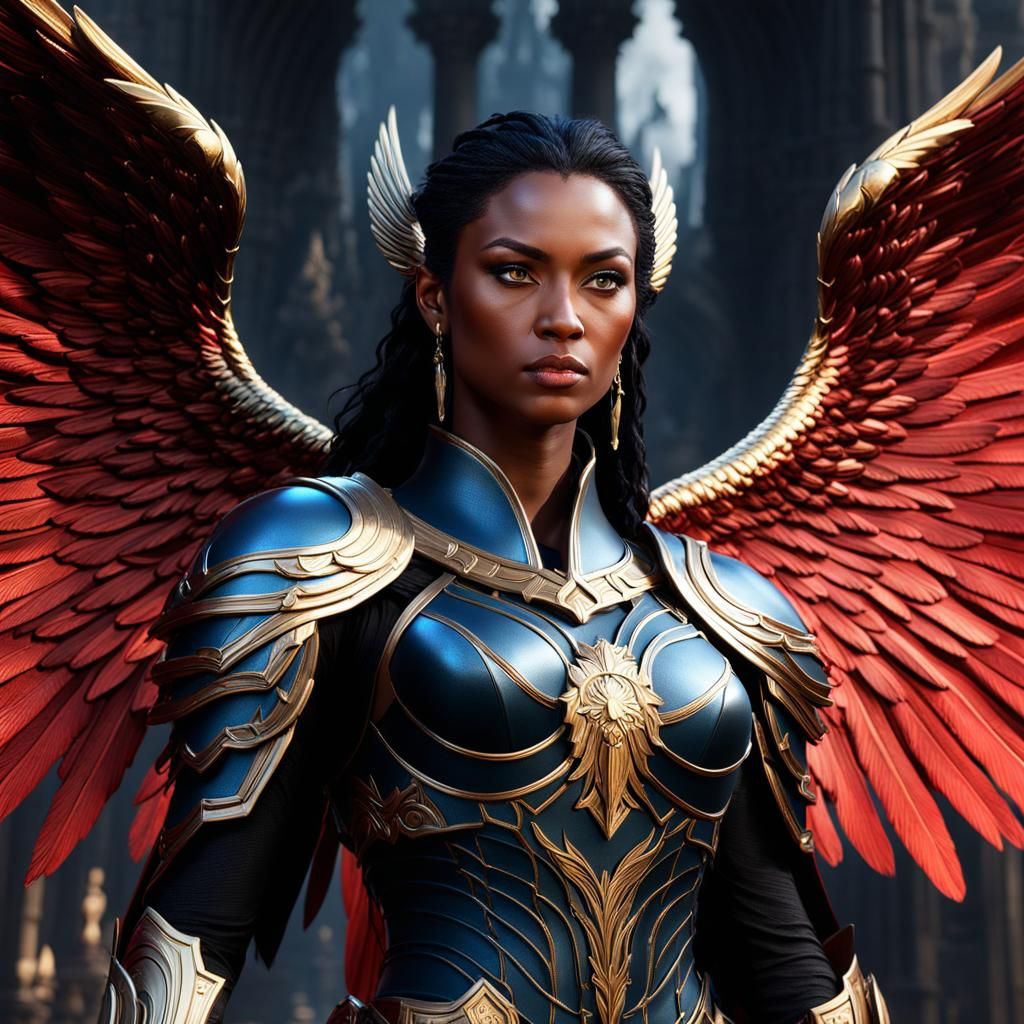 Raguel, an Archangel and the Angel of Justice - AI Generated Artwork ...