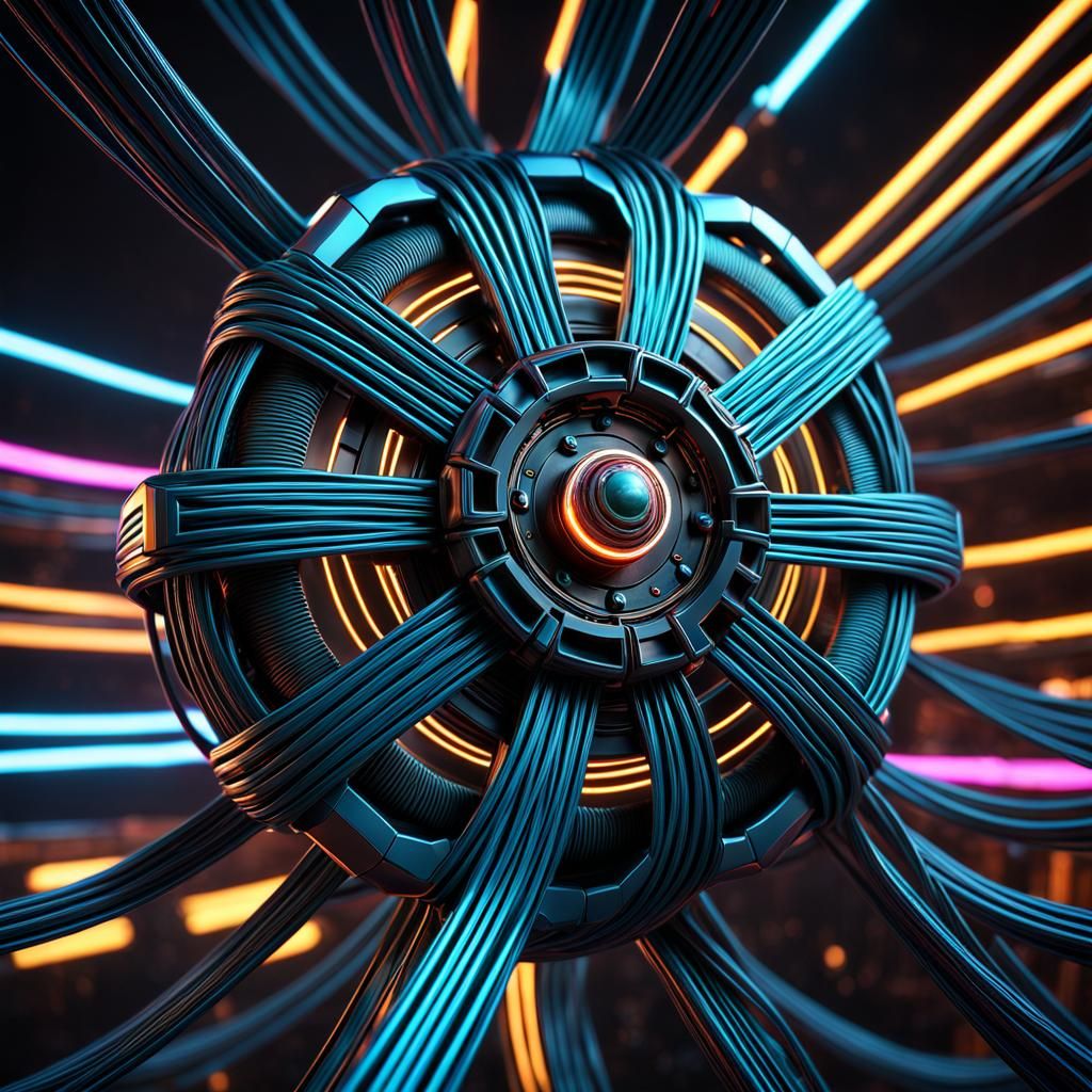 Untangle This - The Gordion Cable - AI Generated Artwork - NightCafe ...