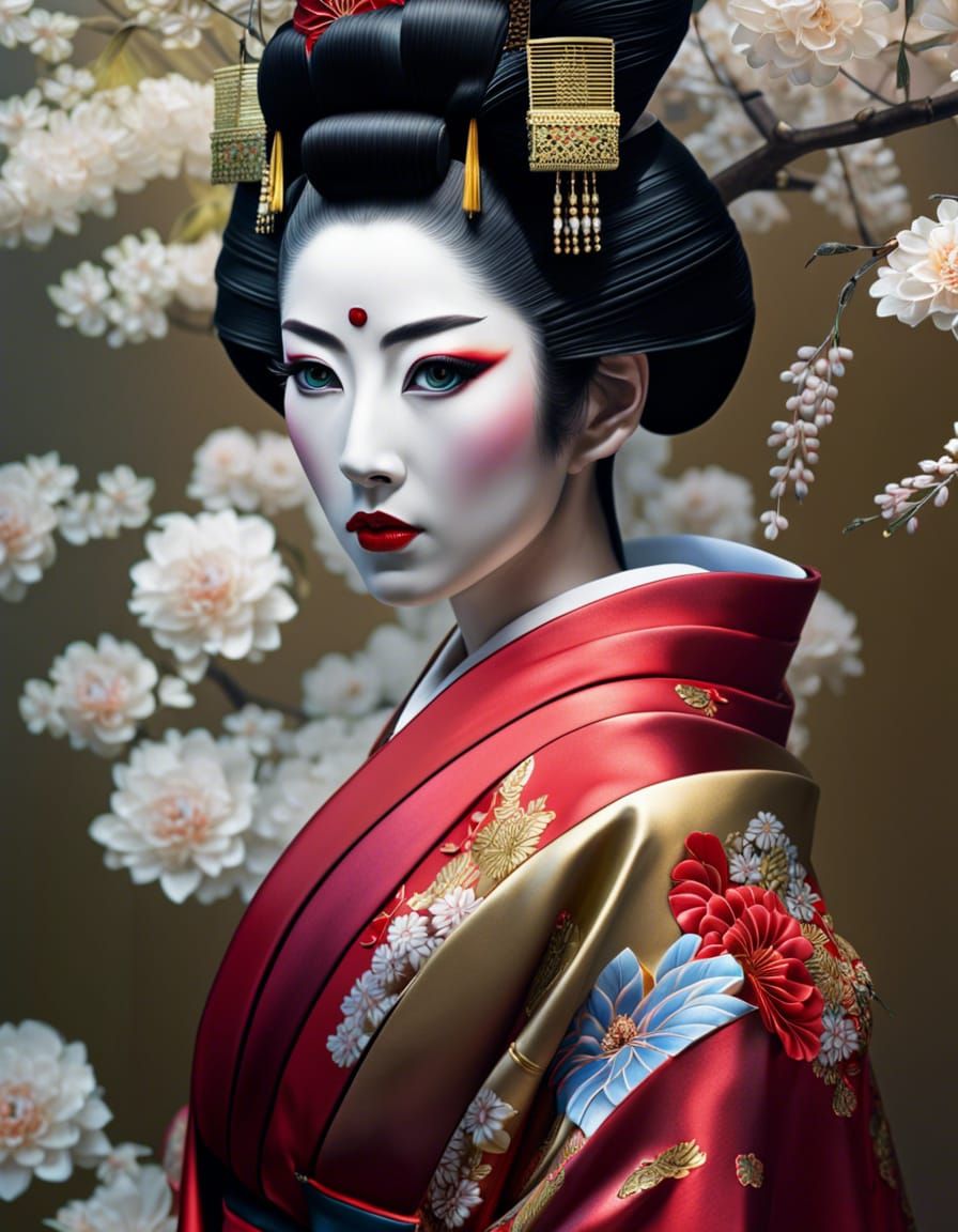 Hyper realistic A stunningly beautiful full body photo of a goddess of ...