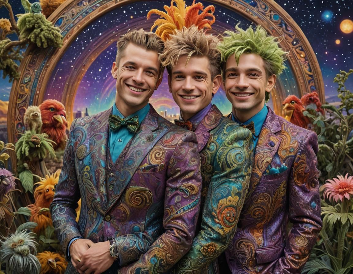 The power of 3 in a fantasy world - AI Generated Artwork - NightCafe ...