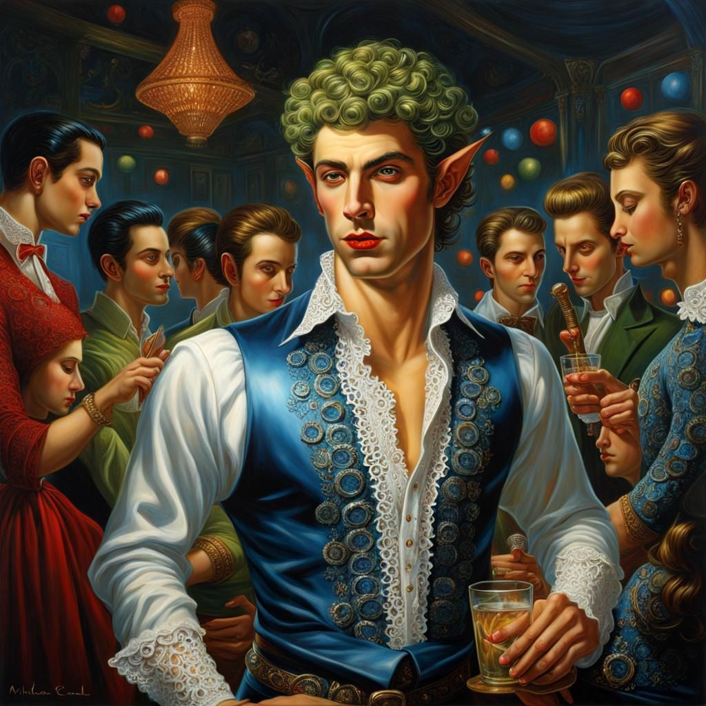 Elf 231202 Cheval - AI Generated Artwork - NightCafe Creator