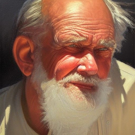 Old man - AI Generated Artwork - NightCafe Creator