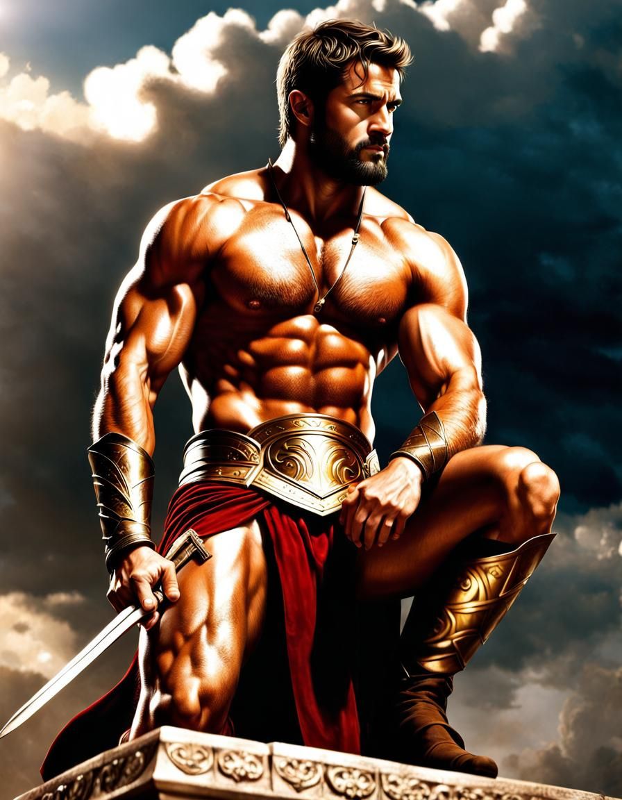 Leonidas the King of Sparta 👑 vol. 4 - AI Generated Artwork - NightCafe ...